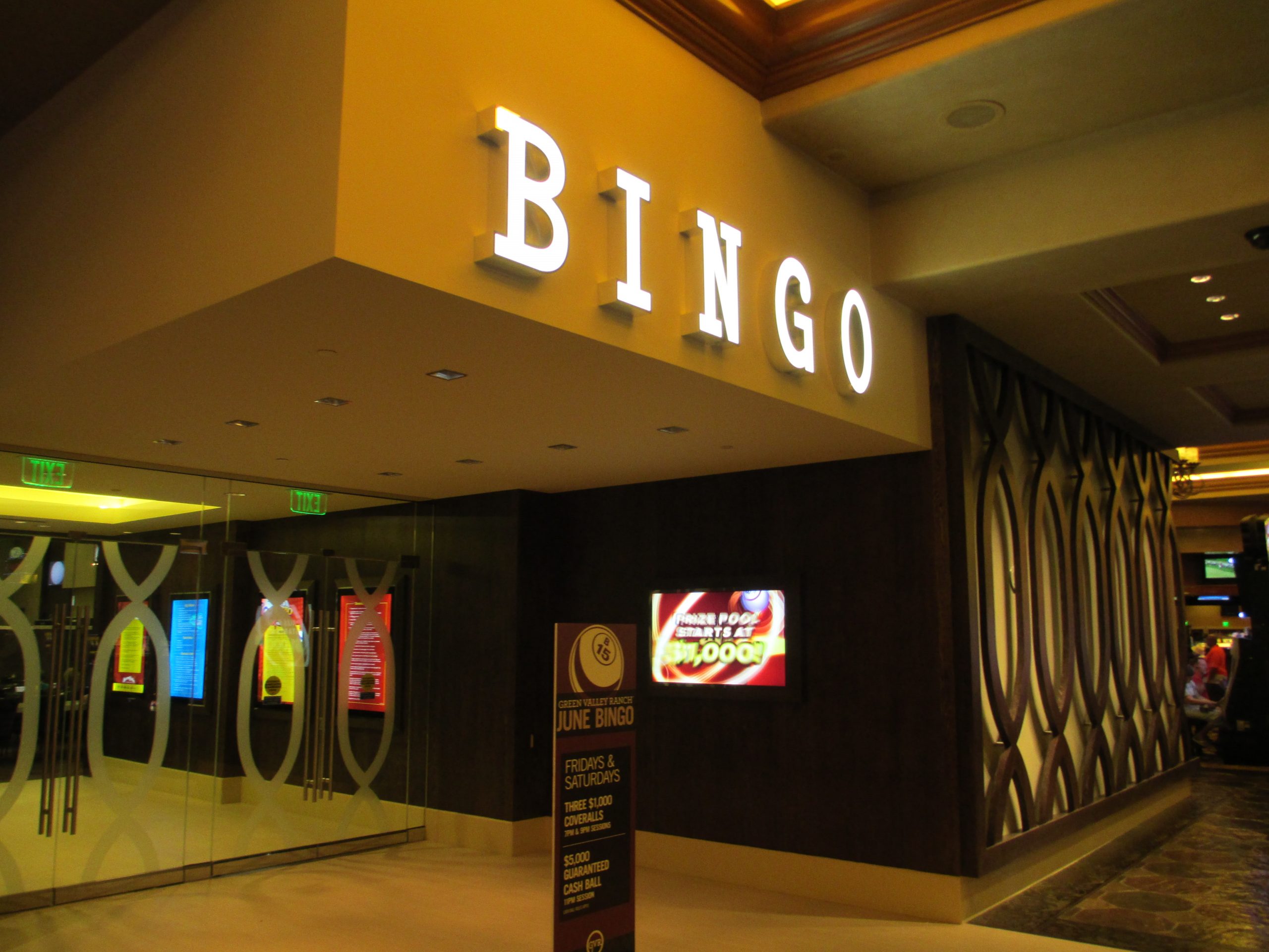 Green Valley Ranch Bingo - Vergith Contracting