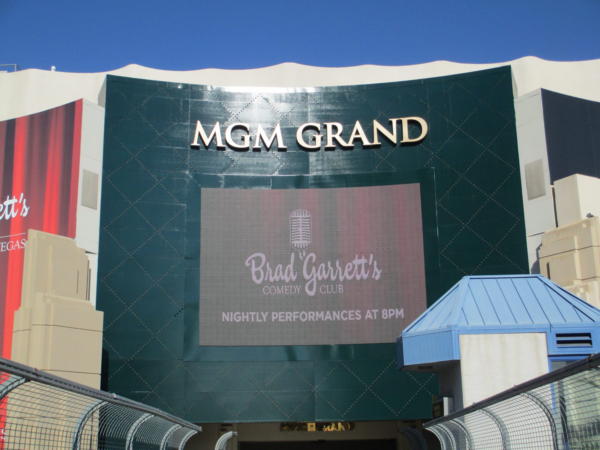 MGM Marquee Sign - Vergith Contracting