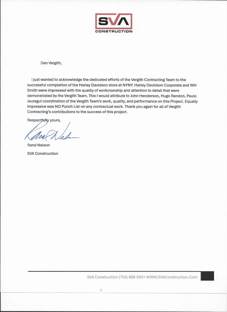 News - Vergith Contracting